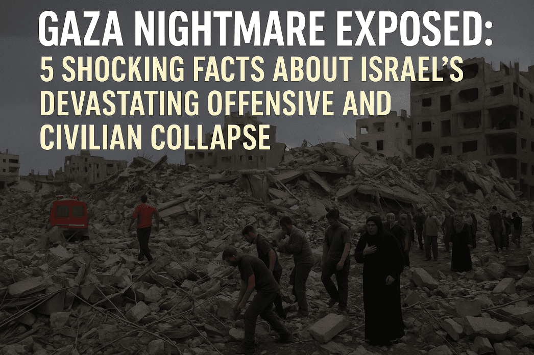 Gaza Nightmare Exposed: 5 Shocking Facts About Israel’s Devastating ...
