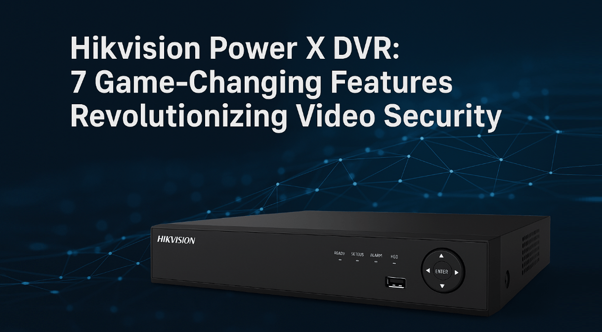 Hikvision Power X DVR: 7 Game-Changing Features Revolutionizing Video ...