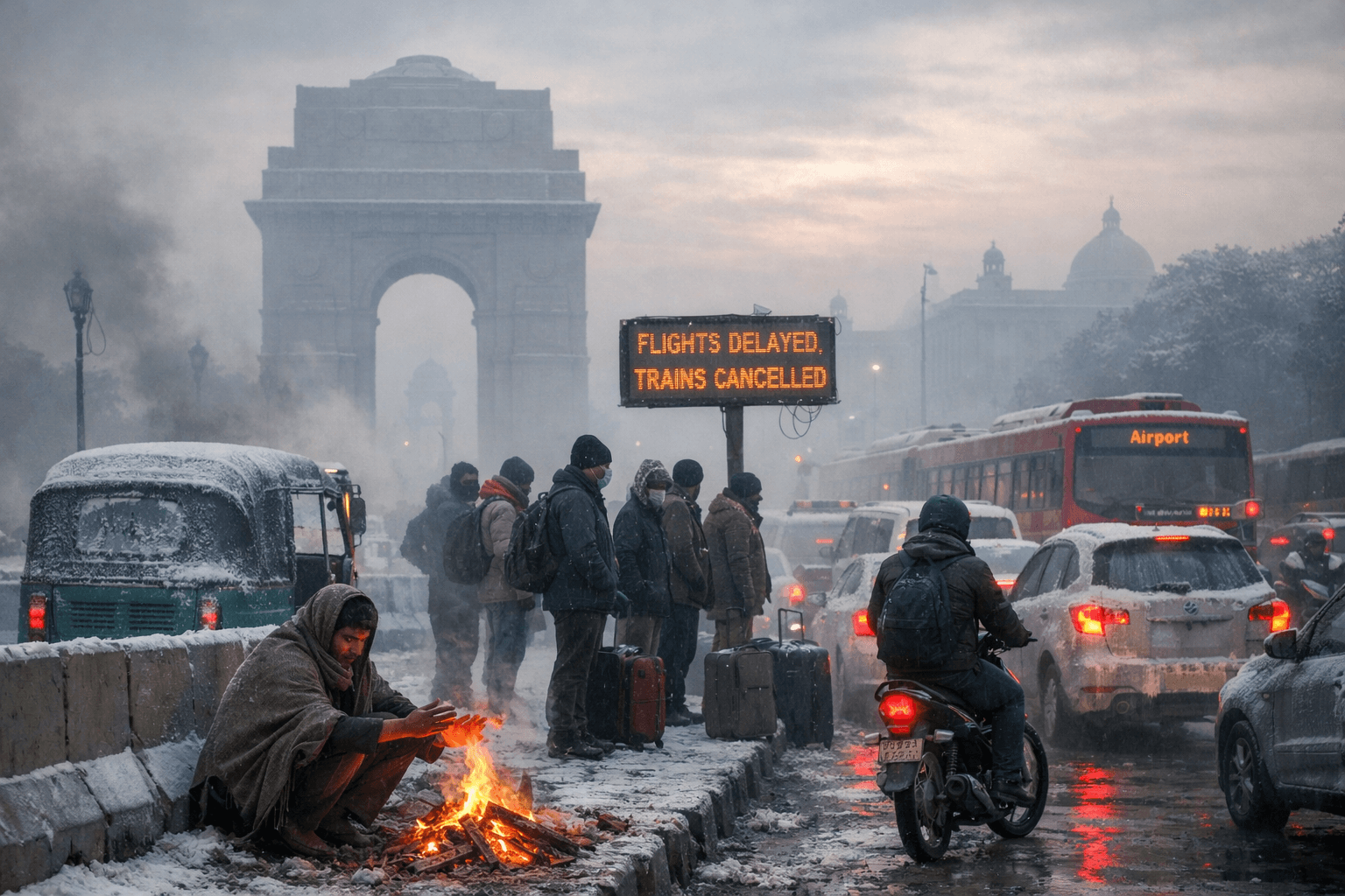 Delhi's Chilled Welcome To 2026: A Perfect Storm Of Record Cold, Toxic ...